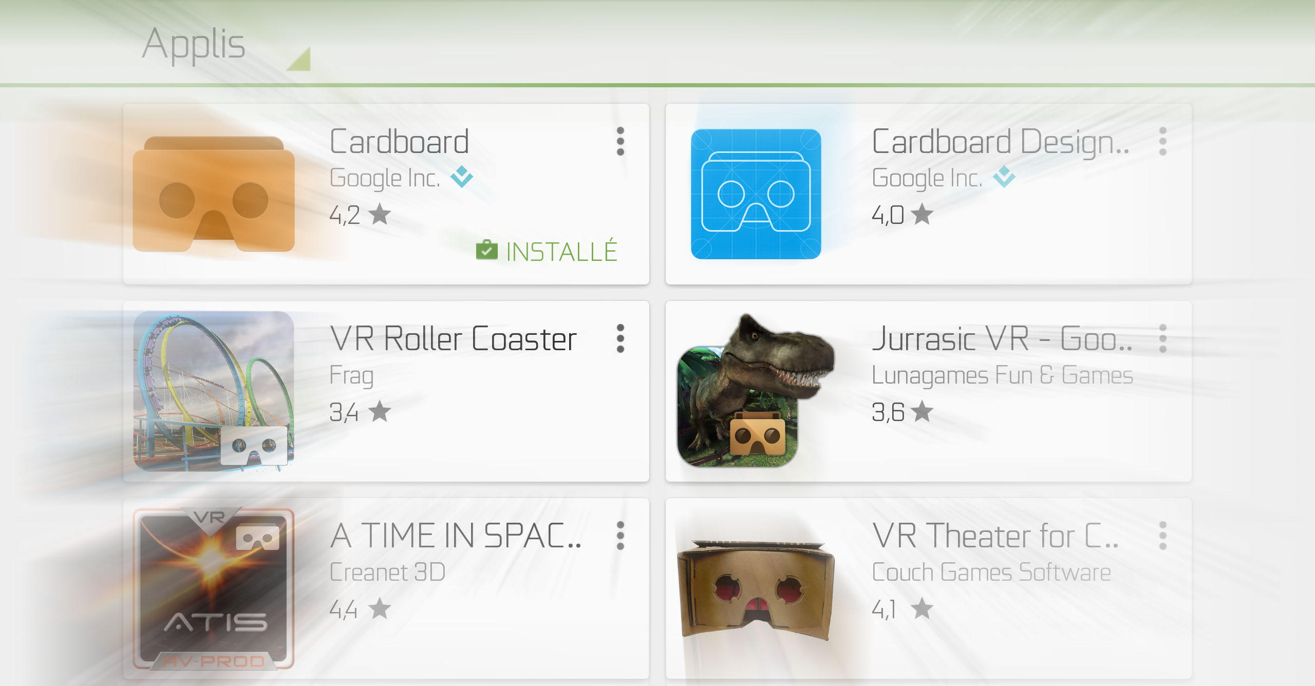 Top 10 des applications VR indispensables