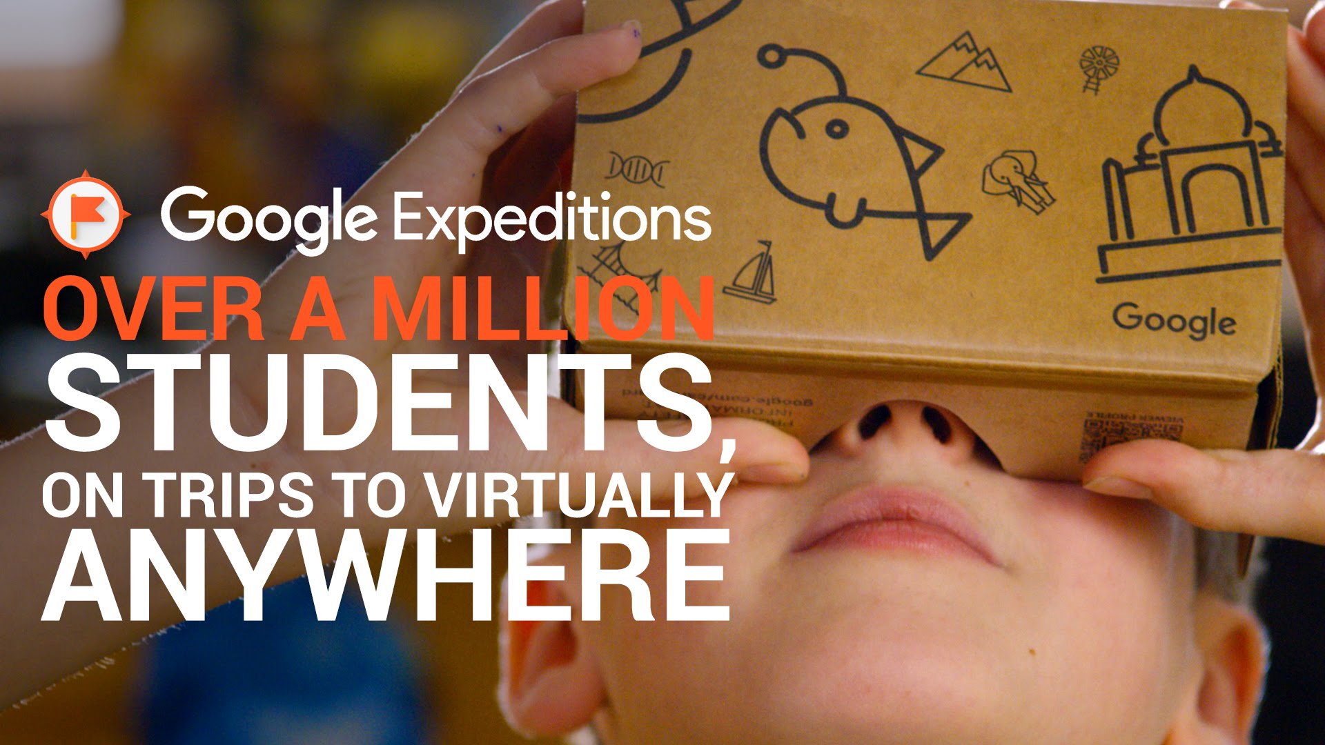 Expeditions : l'enseignement en VR pour Cardboard selon Google