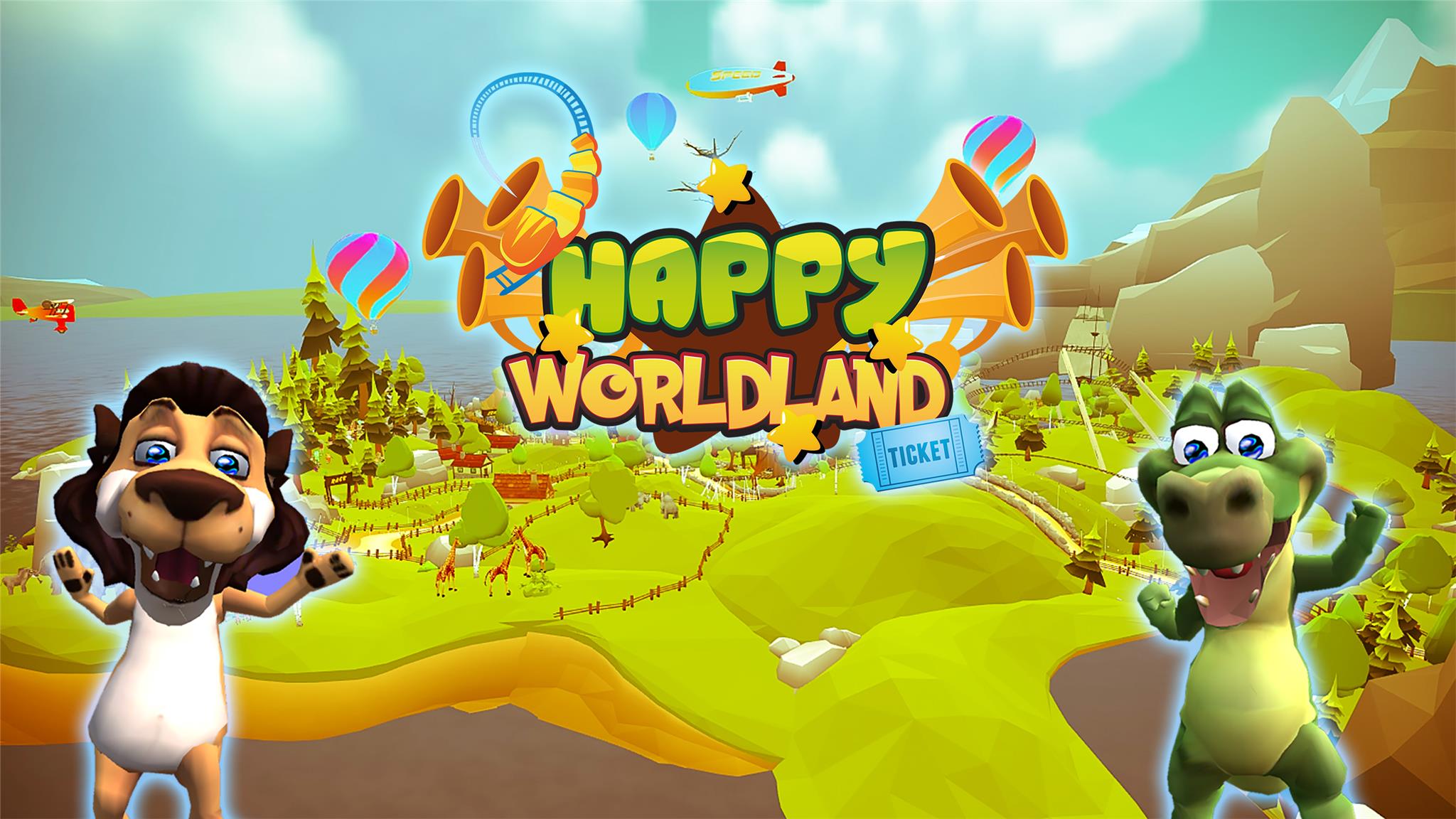APP VR-HAPPY WORLD LAND, un parc d’attractions en "Open world"