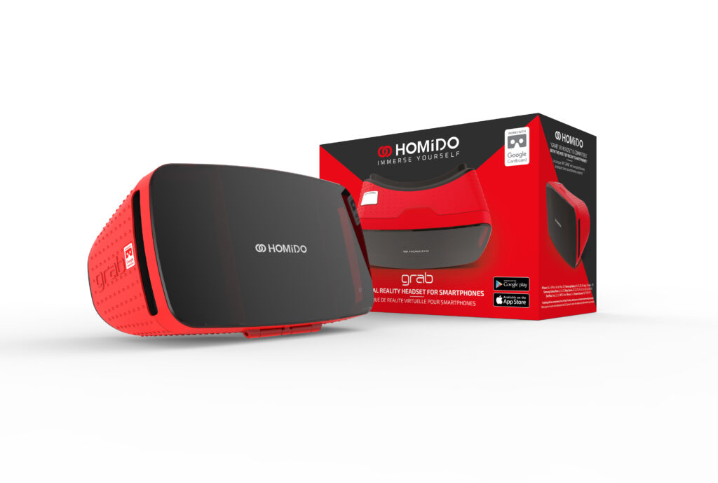Homido Grab - Homido VR headset for smartphone