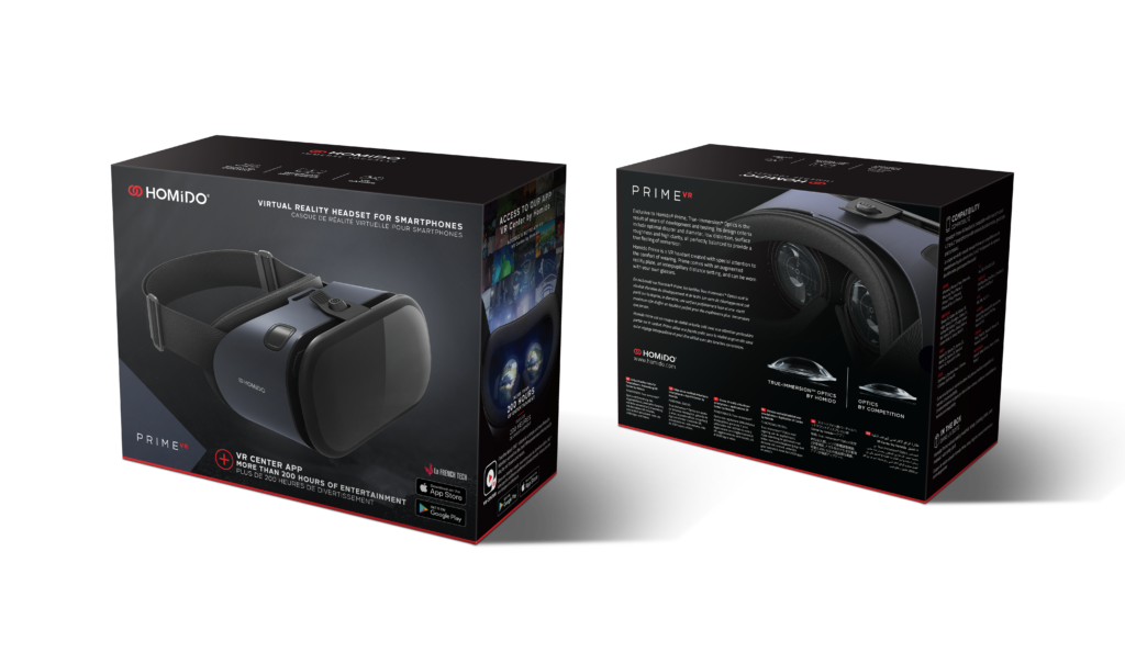 Homido Prime - VR Headset Premium for smartphones